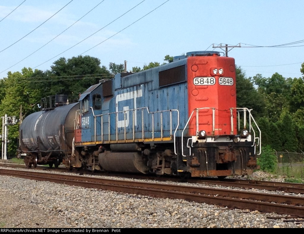 GTW 5848 @ Reserve, LA.